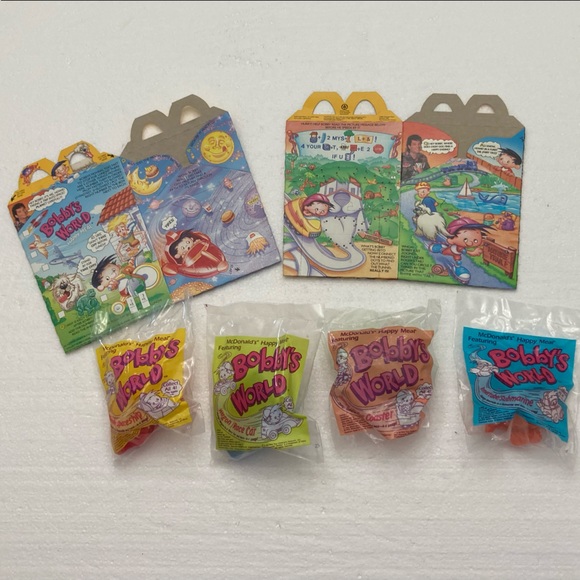 McDonald's | Toys | Vintage Nip Mcdonalds Happy Meal Bobbys World ...